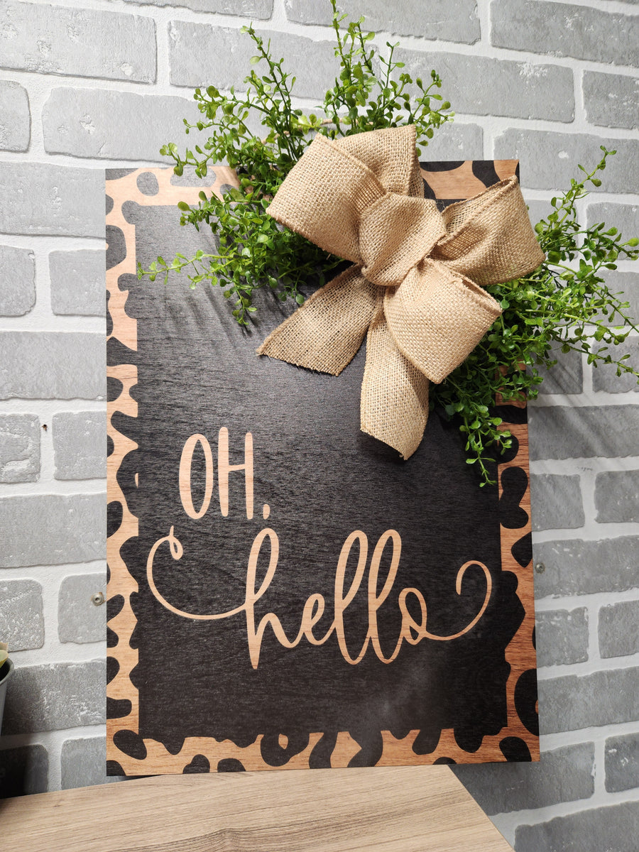 Oh hello tall door Hanger – Shut The Front Door KC
